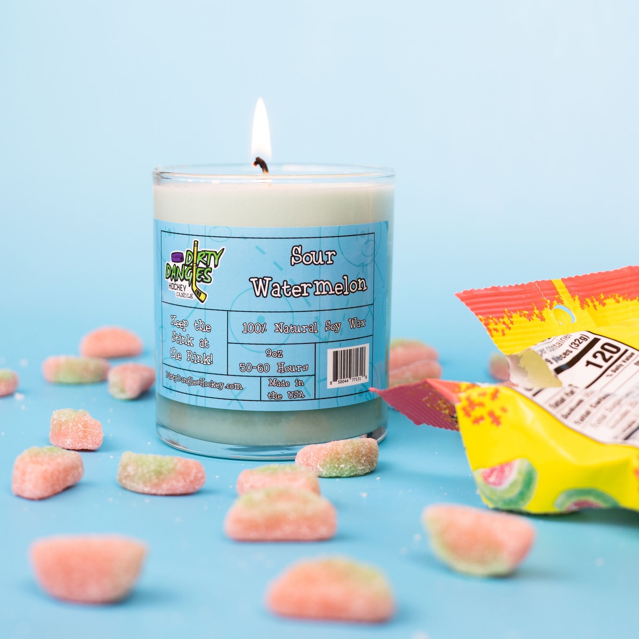 Dirty Dangles Hockey - Natural Soy Wax Candles