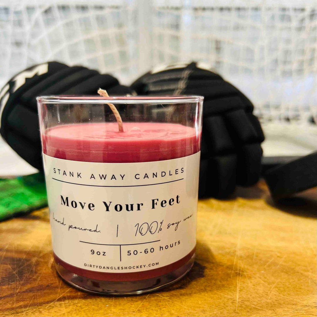 Dirty Dangles- Natural Soy Wax Hockey Candles