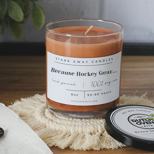 Dirty Dangles- Natural Soy Wax Hockey Candles